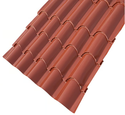 Aluzinc tipo teja en Comercial Vicky - Mi techo seguro