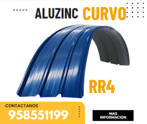 Aluzinc Curvo TR4 - Mi techo seguro